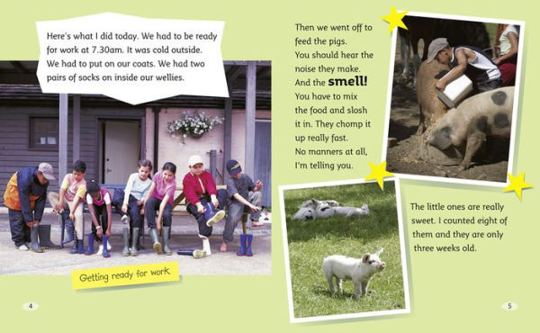 A Visit to the Farm: Band 07/Turquoise by Michael Morpurgo M.B.E ...