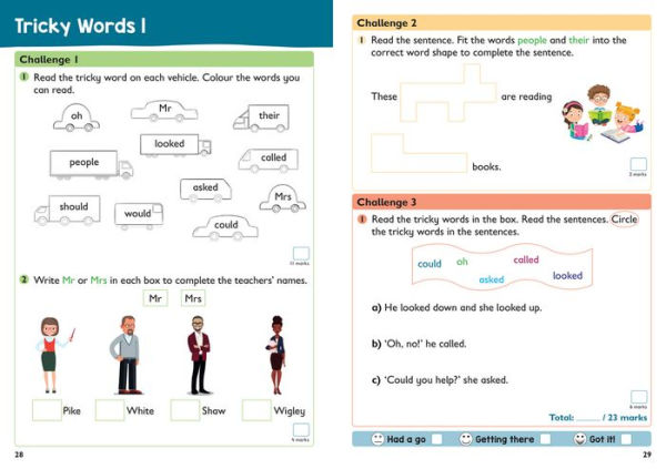 Collins Year 1 Phonics Targeted Practice Workbook: Covers Letter and ...