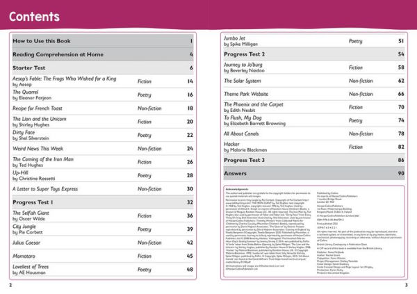 Collins Year 5 Reading Comprehension Targeted Practice Workbook: Ideal ...