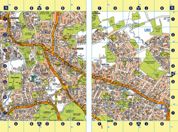 London A-Z Street Atlas by A-Z Maps, Paperback | Barnes & Noble®