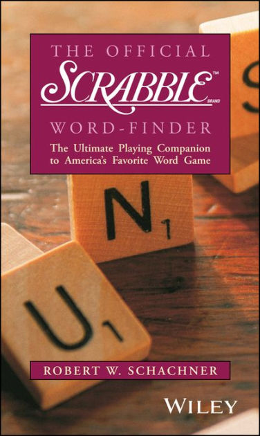 The Official Scrabble Word-Finder by Robert W Schachner, Paperback ...