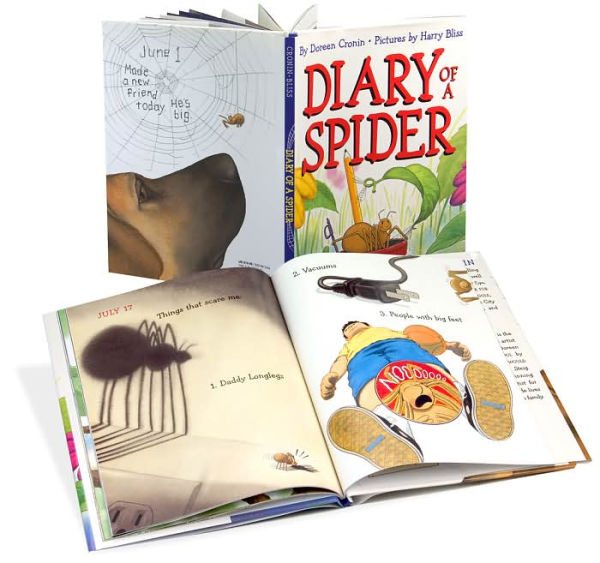 Diary of a Spider by Doreen Cronin, Harry Bliss, Hardcover | Barnes ...