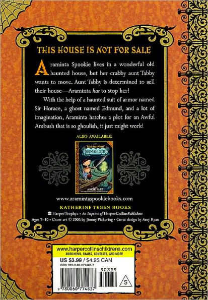 My Haunted House (Araminta Spookie Series #1) by Angie Sage, Jimmy ...