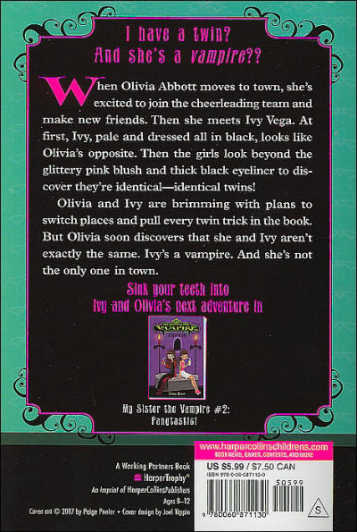 Switched (My Sister the Vampire Series #1) by Sienna Mercer, Paperback ...