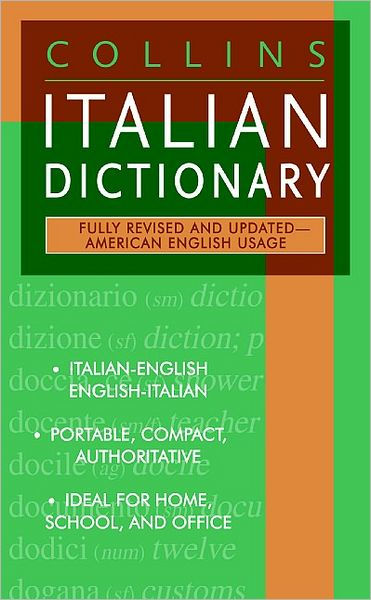 Collins Italian Dictionary by HarperCollins Publishers, Paperback ...