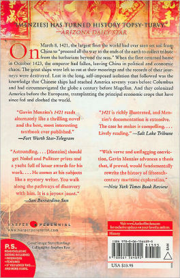 1421: The Year China Discovered America by Gavin Menzies, Paperback ...
