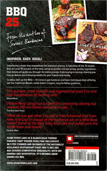 BBQ 25 by Adam Perry Lang, Hardcover | Barnes & Noble®