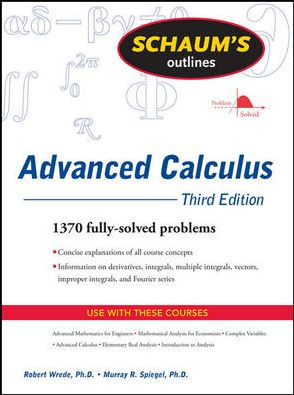 Advanced Calculus by Robert C. Wrede, Murray R. Spiegel, Paperback ...