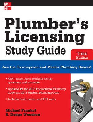 Plumber's Licensing Study Guide, Third Edition by Michael Frankel, R ...