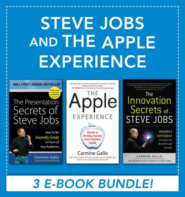 Steve Jobs and the Apple Experience (EBOOK BUNDLE) by Carmine Gallo ...