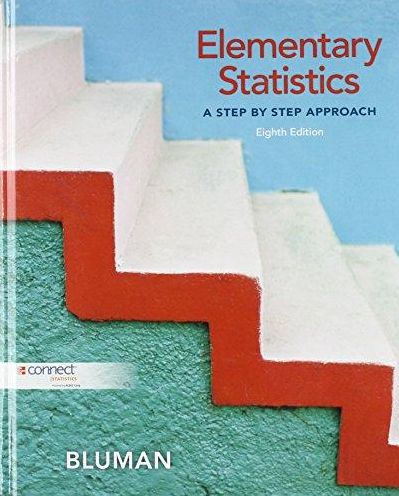 Elementary Statistics: A Step By Step Approach by Allan Bluman ...