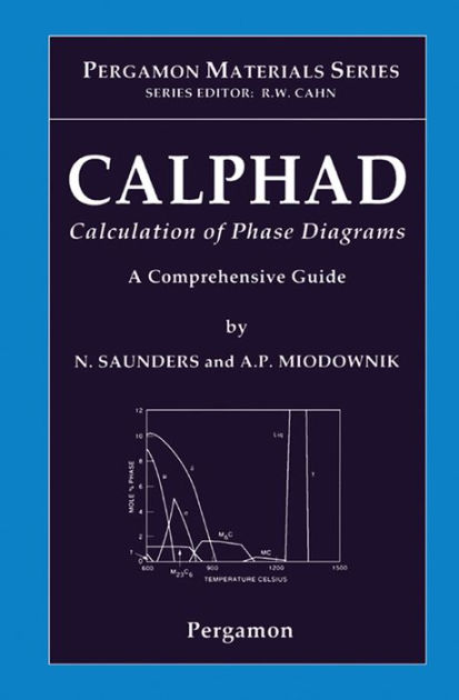CALPHAD (Calculation of Phase Diagrams): A Comprehensive Guide by N ...