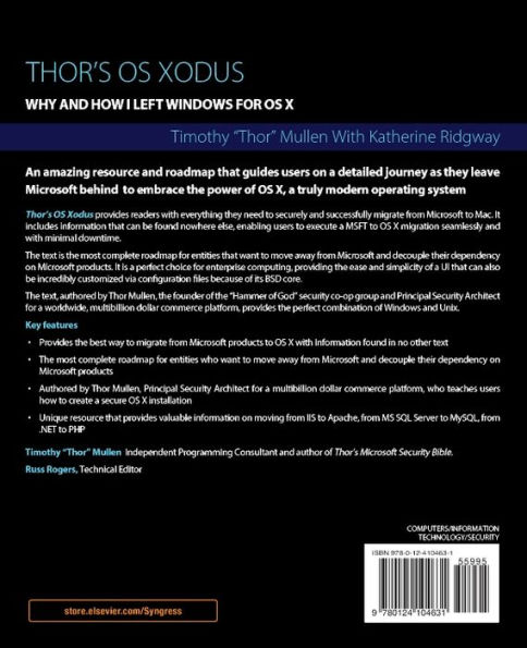 Thor's OS Xodus: Why And How I Left Windows For OS X by Timothy "Thor ...