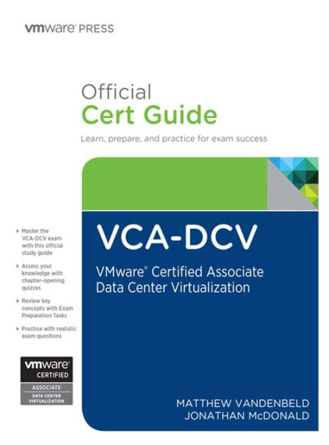 VCA-DCV Official Cert Guide: VMware Certified Associate - Data Center ...