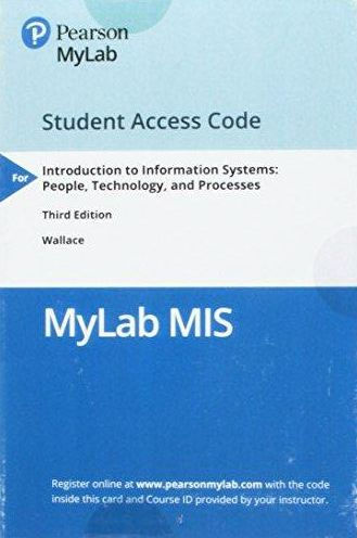 MyLab MIS with Pearson eText Access Code for Introduction to ...