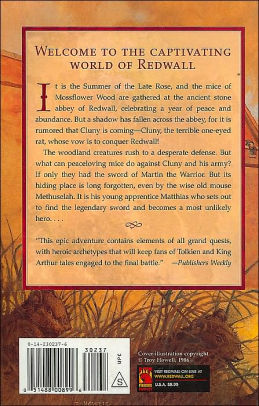 Redwall (Redwall Series #1) by Brian Jacques, Gary Chalk, Paperback ...