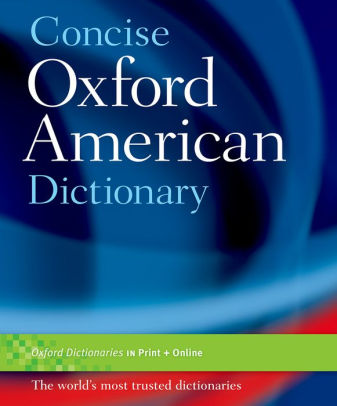 Concise Oxford American Dictionary by Oxford University Press ...