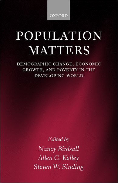 Population Matters: Demographic Change, Economic Growth, and Poverty in ...