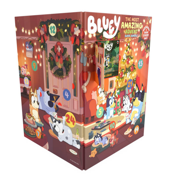 Bluey: The Most Amazing Advent Calendar Book Bundle by Penguin Young ...