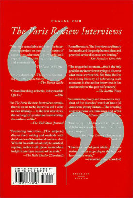 The Paris Review Interviews, III: The Indispensable Collection of ...