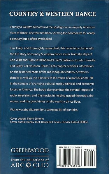 Country & Western Dance by Ralph G. Giordano, Hardcover | Barnes & Noble®