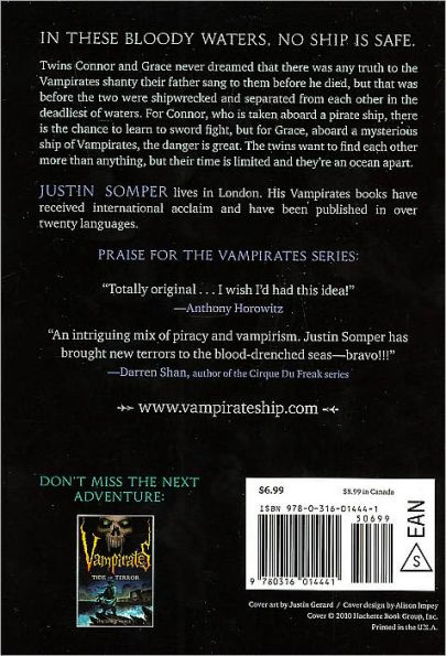Demons of the Ocean (Vampirates Series #1) by Justin Somper, Paperback ...