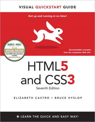 HTML5 and CSS3, 7th Edition: Visual QuickStart Guide, Barnes & Noble ...