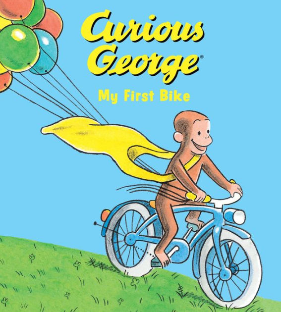 Curious George My First Bike (padded board book) by H. A. Rey, Board ...