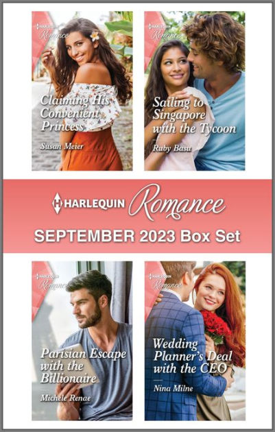 Harlequin Romance September 2023 Box Set by Susan Meier, Ruby Basu ...