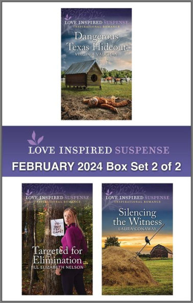 Love Inspired Suspense February 2024 - Box Set 2 of 2 by Virginia Vaughan, Jill Elizabeth Nelson ...