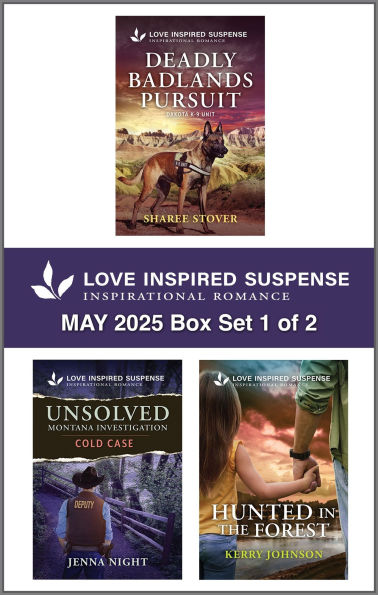 Love Inspired Suspense May 2025 - Box Set 1 of 2 by Sharee Stover, Jenna Night, Kerry Johnson ...