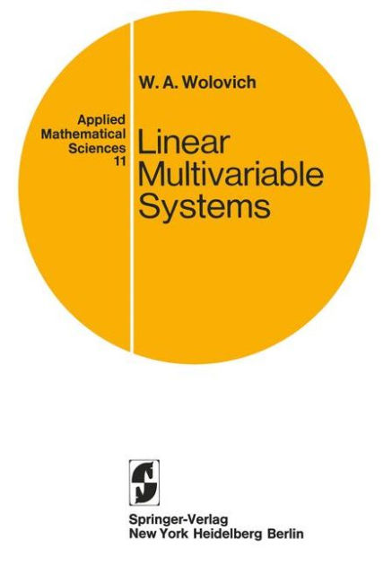 Linear Multivariable Systems by W. A. Wolovich, Paperback | Barnes & Noble®