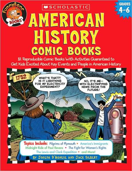 FunnyBone Books: American History Comic Books: 12 Reproducible Comic ...