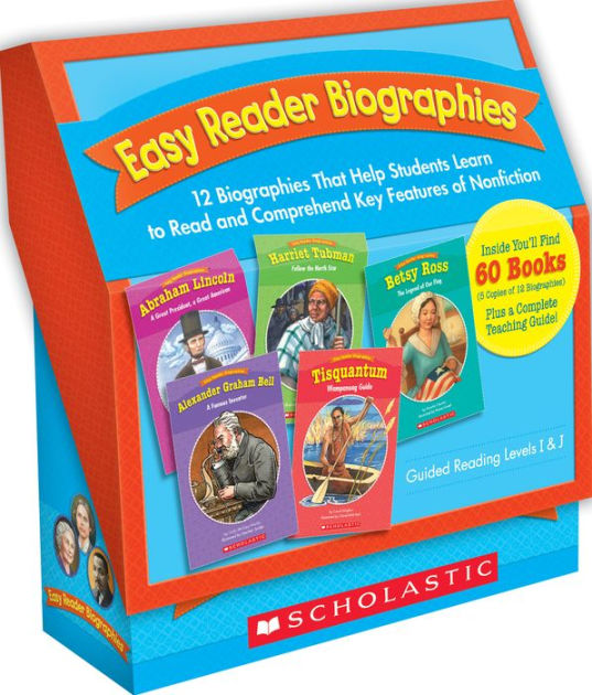 Easy Reader Biographies: 12 Biographies That Help Students Learn to ...