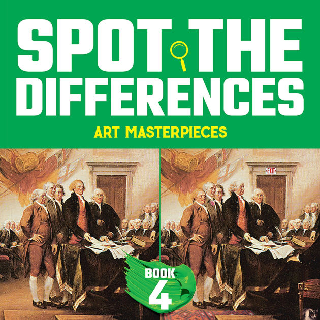 Spot the Differences Book 4: Art Masterpiece Mysteries by Dover ...