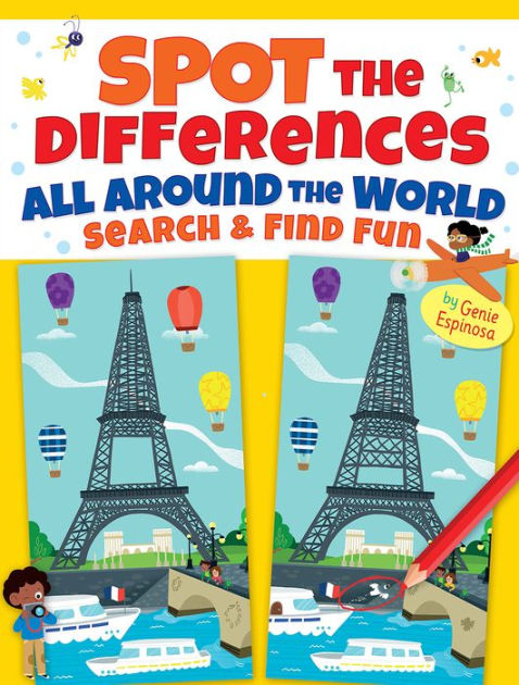 Spot the Differences All Around the World: Search & Find Fun by Genie ...