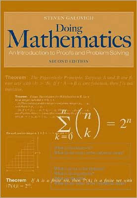 Doing Mathematics: An Introduction to Proofs and Problem-Solving ...