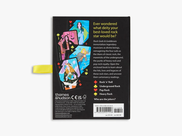 Rock Gods and Goddesses: Book and Playing Cards by Jenner Smith, Vuslat ...