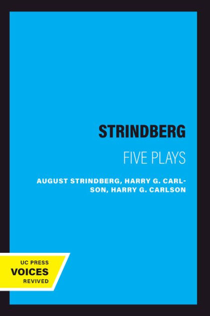 Strindberg: Five Plays by August Strindberg, Paperback | Barnes & Noble®
