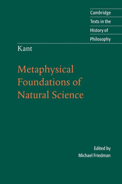Kant: Metaphysical Foundations of Natural Science / Edition 1 by ...