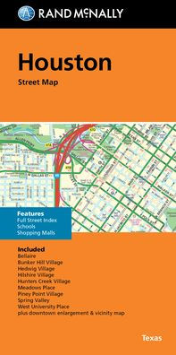 Houston Tx Street Map by Rand McNally, Other Format | Barnes & Noble®
