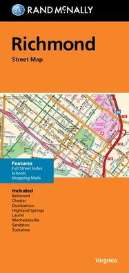 Richmond VA Street Map by Rand McNally, Other Format | Barnes & Noble®
