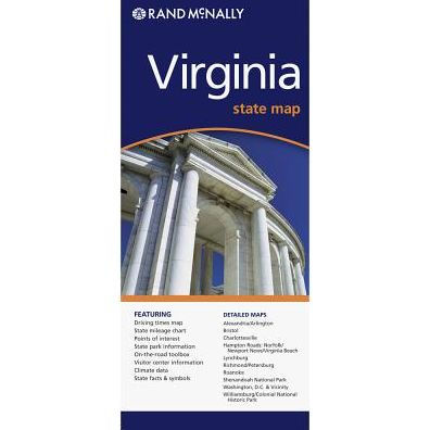 Virginia Map by Rand McNally, Other Format | Barnes & Noble®