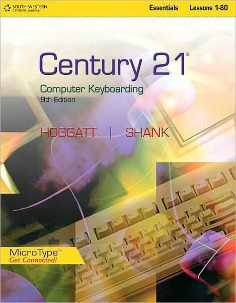 Century 21 Computer Applications and Keyboarding, Lessons 1-80 by Jack ...