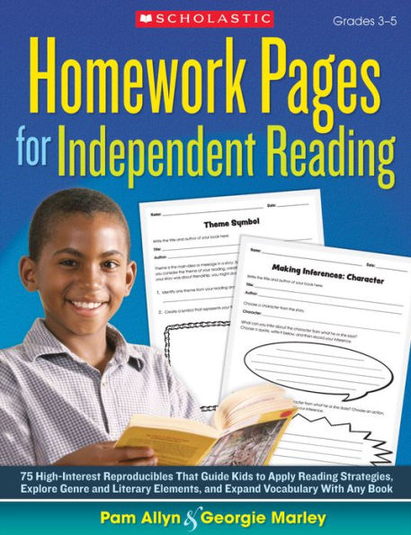 Homework Pages for Independent Reading: 75 High-Interest Reproducibles ...