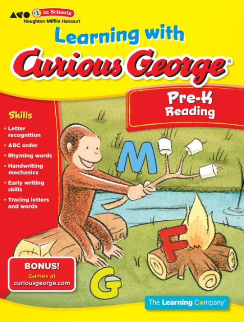 Learning with Curious George Pre-K Reading by The Learning Company ...