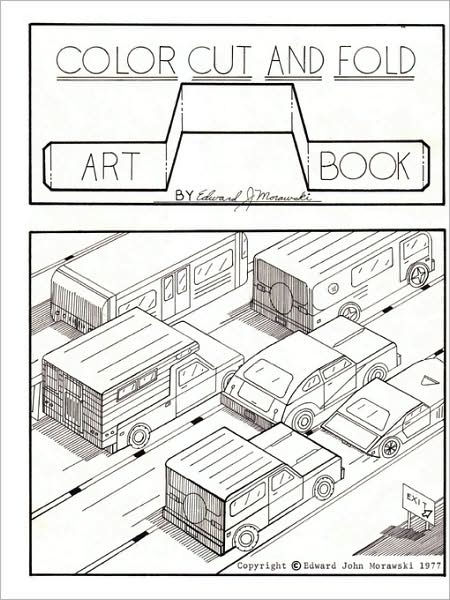Color Cut and Fold Art Book by Edward Morawski, Paperback | Barnes & Noble®
