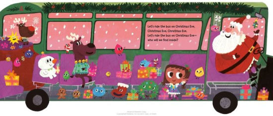 The Wheels on the Bus at Christmas by Sarah Kieley, Hardcover | Barnes ...