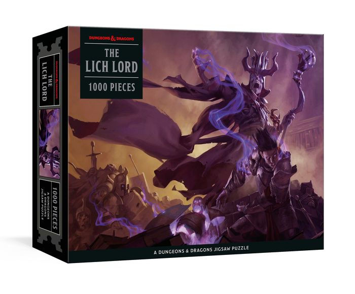 The Lich Lord Puzzle: A Dungeons & Dragons Jigsaw Puzzle: Jigsaw ...
