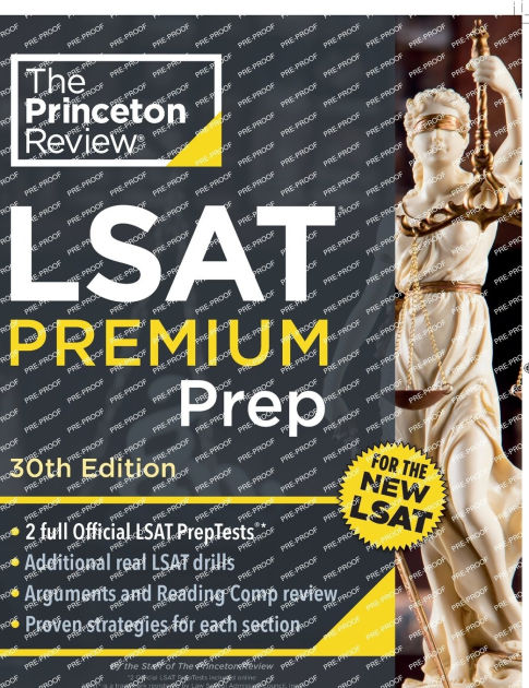 Princeton Review LSAT Premium Prep, 30th Edition: 2 Official LSAT ...